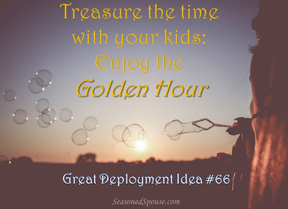 Kid Quality Time: Treasure the Golden Hour - Seasoned Spouse